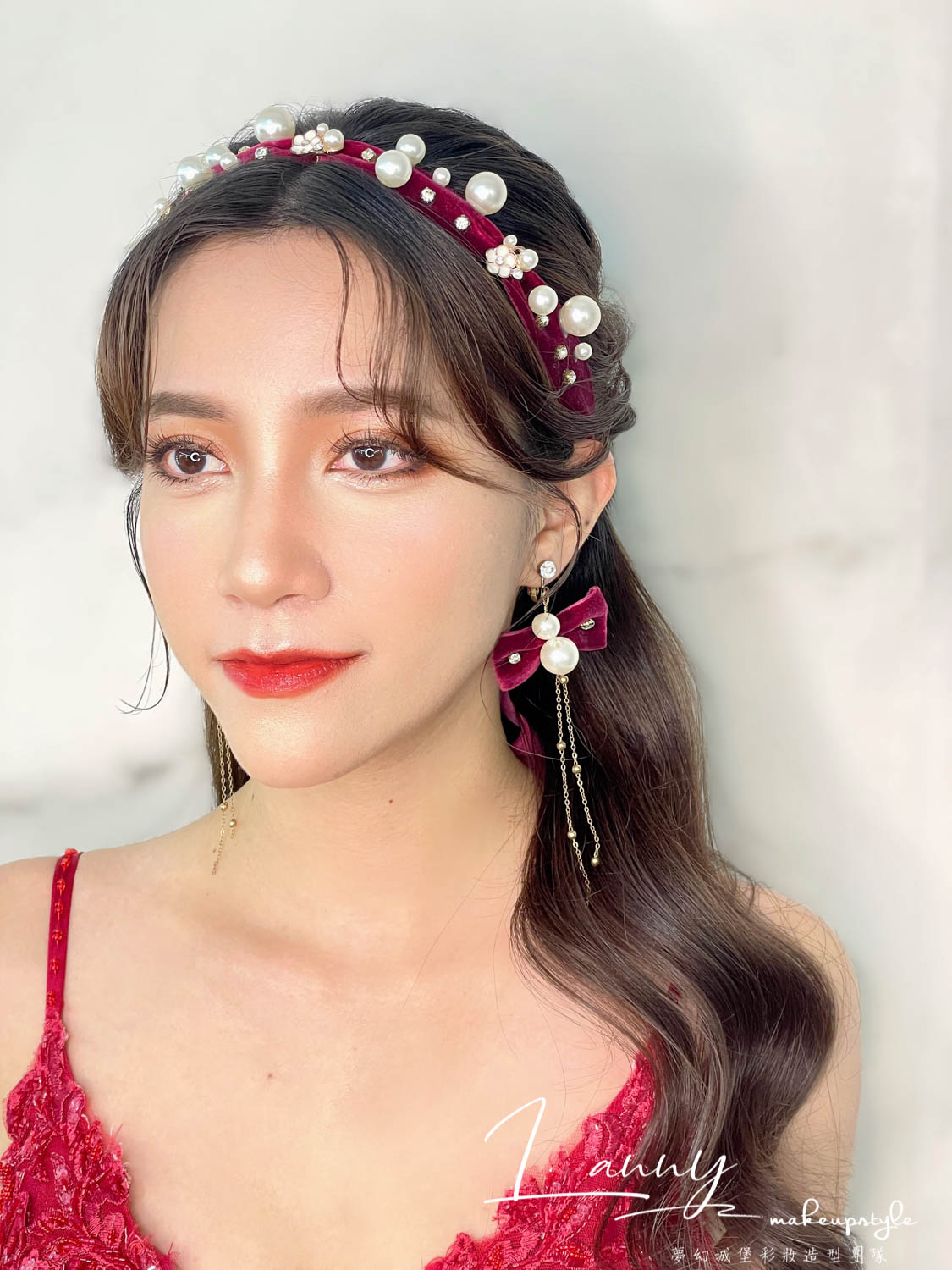 【新秘Lanny】新娘造型創作 / 珍珠女伶 | 新娘秘書-夢幻城堡彩妝造型團隊